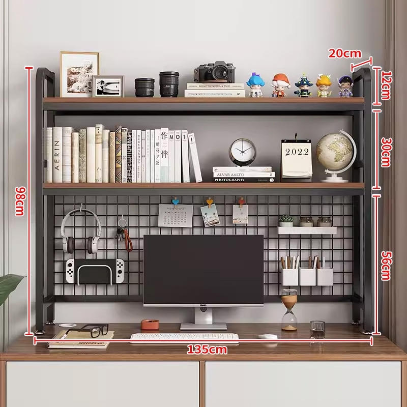 COD Desktop Organizer Tabletop Rack Multi-laver Student Bookshelf ...
