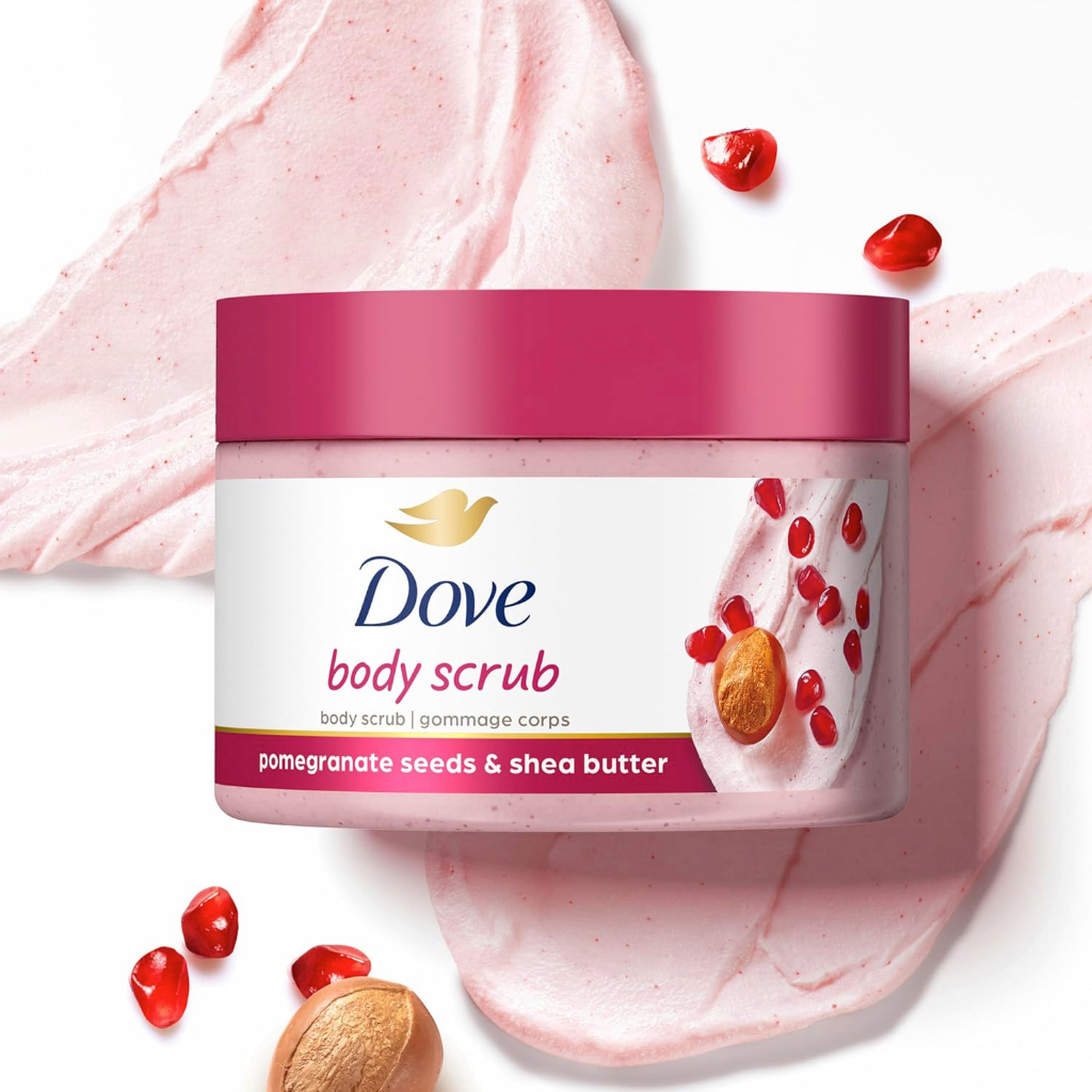 AUTHENTIC Dove Exfoliating Body Polish | Body Scrub 10.5oz | Shopee ...