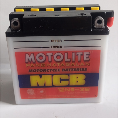 Motolite 12N9-3B LM MCB Wet Charge (SOLUTION NOT INCLUDED) | Shopee ...