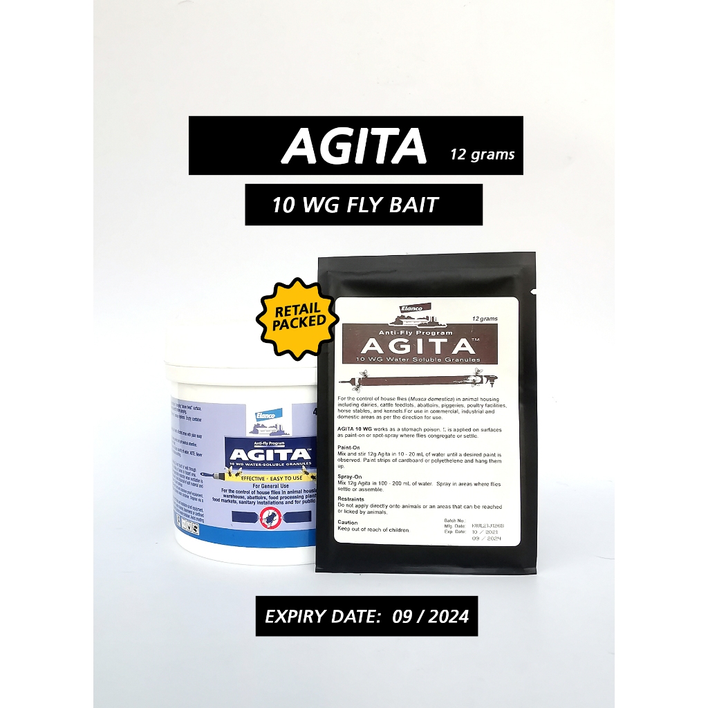 Agita Fly Bait Fly Control 12g Elanco (Repacked) | Shopee Philippines
