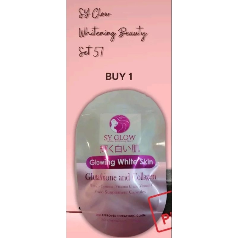 SY GLOW GLUTA COLLAGEN CAPSULE 30PX | Shopee Philippines