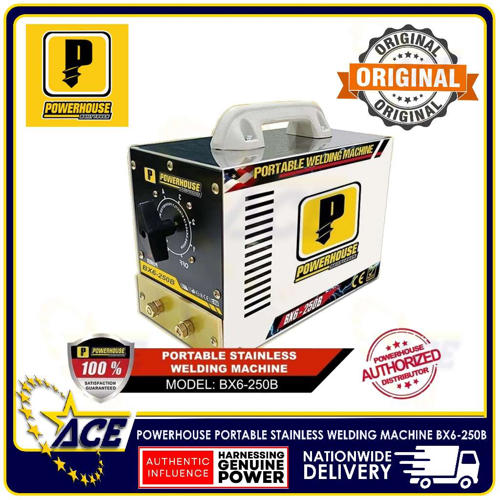 Powerhouse Portable Stainless Welding Machine (BX6-250B) | Shopee ...