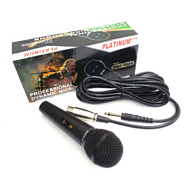 Hyundai Platinum DM-8000/DM-8000PLUS/DMD-5500 Wired Microphone Hype-Capdiod Dynamic Microphone ...