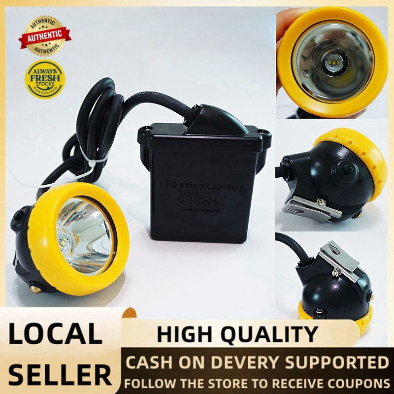 Explosion-proof Waterproof Miner's Lithium Battery Bright Headlight ...