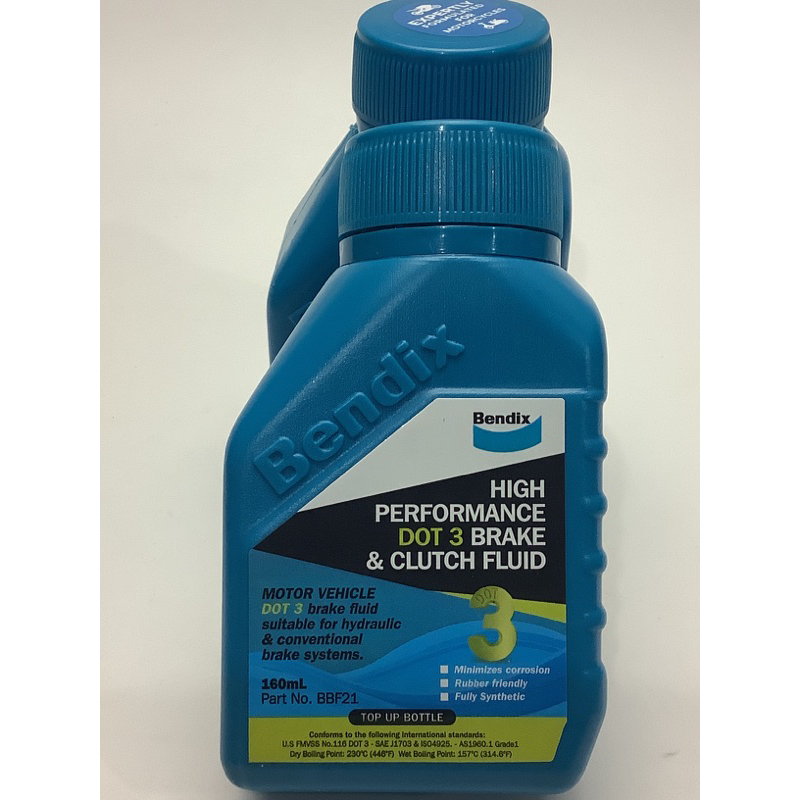 BENDIX BRAKE FLUID DOT3 (160mL) | Shopee Philippines