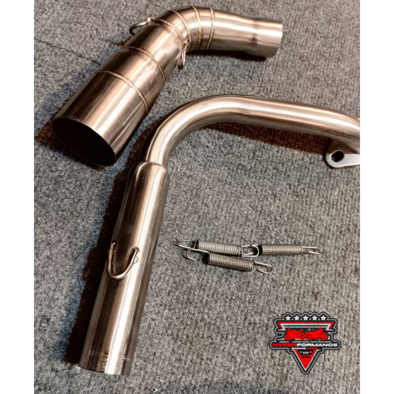 HONDA ADV 150 BIG ELBOW EXHAUST PIPE | 51mm Big elbow exhaust pipe ...