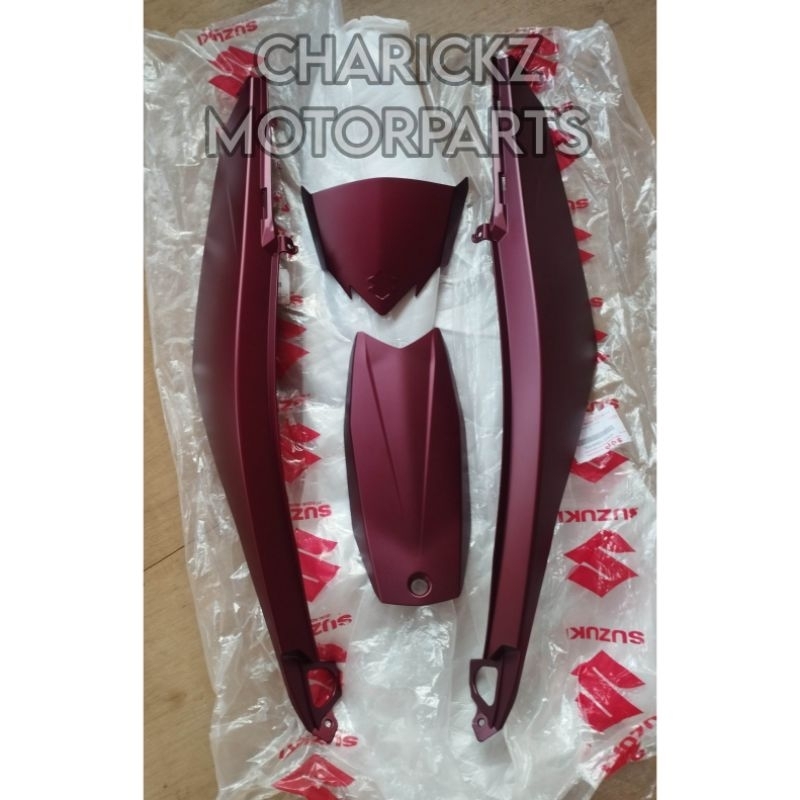 SGP BODY COVER SET+LID BOX OUTER+VISOR RAIDER 150 Fi | Shopee Philippines