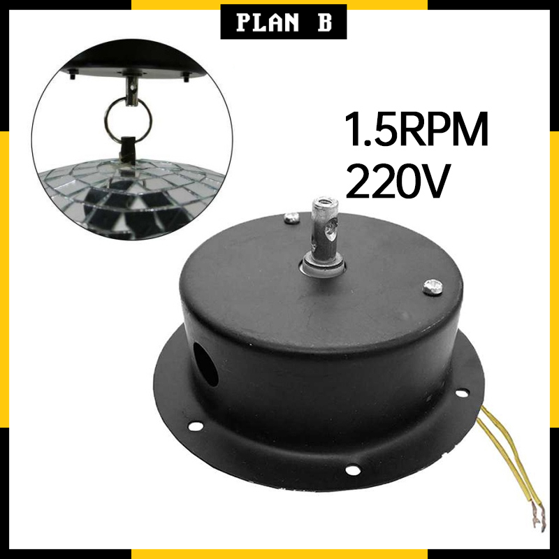 1.5 RPM Rotating Mirror Ball Motor Replacement 220V Pubs Disco Mirror ...