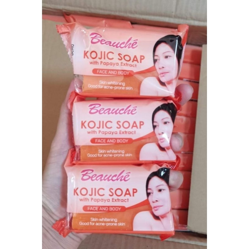 Beauche Beauty Bar 90g set of 5pcs (with Beauche logo on actual soap ...