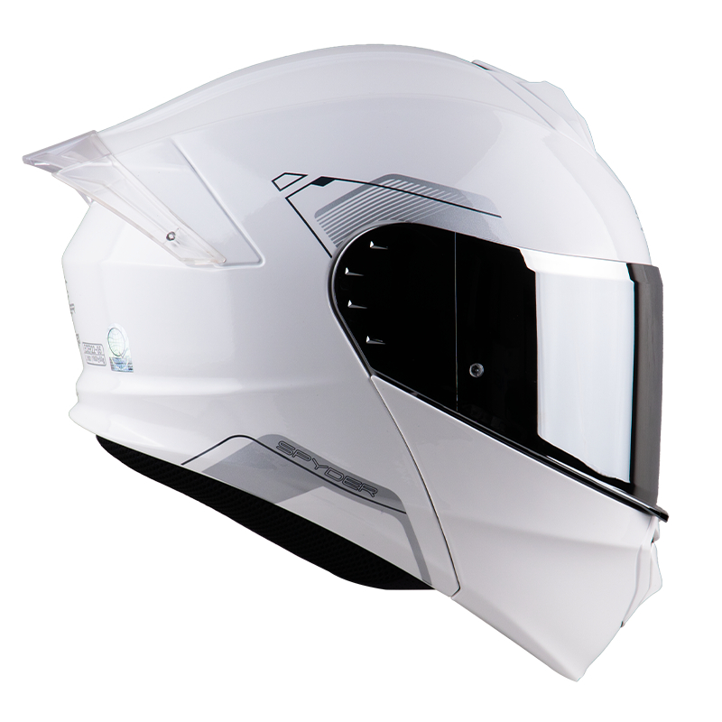 Spyder FORCE+ PD S0 V2 Modular Dual Visor Motorcycle Helmet | ECE ...