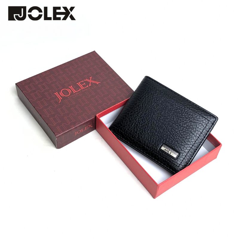 JOLEX Fashion Men's Business Wallet With Box Multi-Card Slot Wallet Driver's License Holder ...