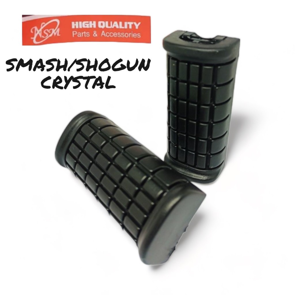 SHOGUN / SMASH / CRYSTAL FRONT RUBBER FOOTREST NSM THAILAND MADE ...
