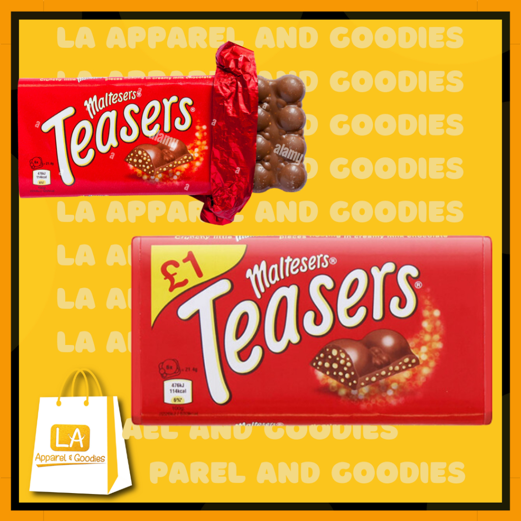Maltesers Teasers Bar Chocolate 100g from UK | Shopee Philippines