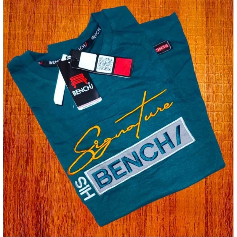 BENCH Men's Tshirt Branded Overrun ( Embroid Print ) | Shopee Philippines
