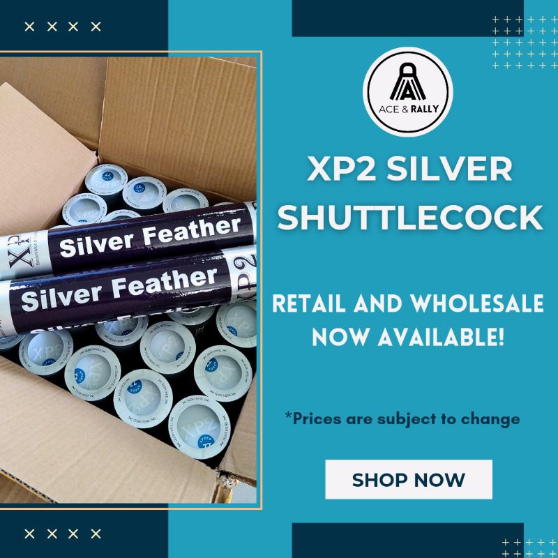 XP2 Silver Shuttlecock (77) | Shopee Philippines