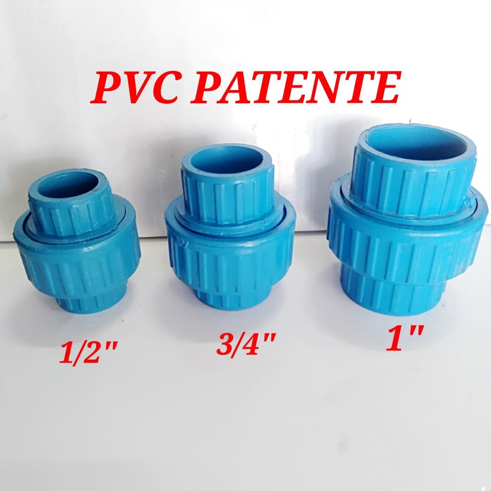 PVC Blue Fittings Union Patente 1-1/4 1-1/2 2 | Shopee Philippines