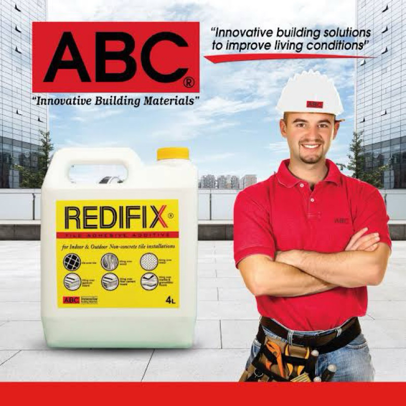 ABC Redifix Tile additive 1 Gal Original / Heady Duty | Shopee Philippines