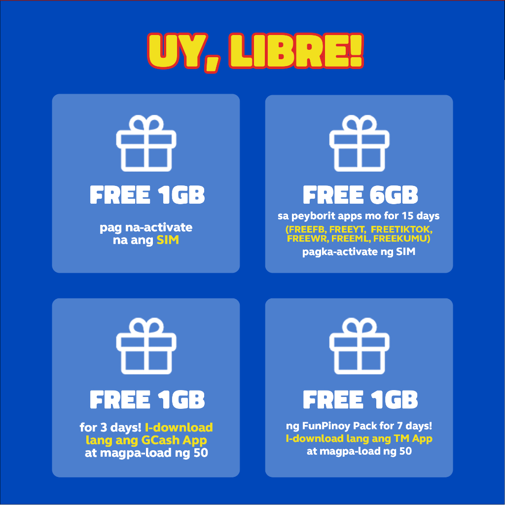 TM Prepaid 5G SIM Card | Shopee Philippines