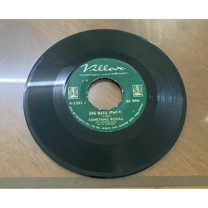 Conching Rosal - Ang Maya Part 1 & 2 LEOPOLDO SILOS Philippines OPM ...