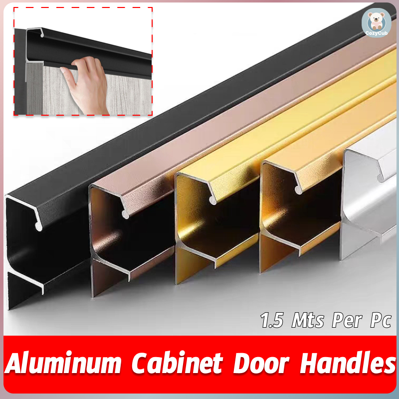Kitchen Cabinet Handle Modern Continuous Handle For Cabinet Aluminum ...