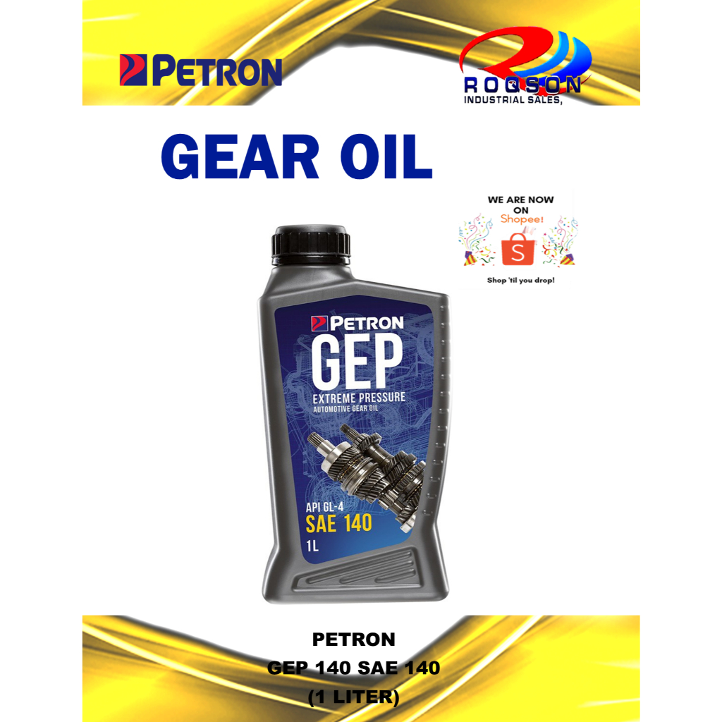 Petron GEP Gear Oil SAE 140 (1 Liter) | Shopee Philippines