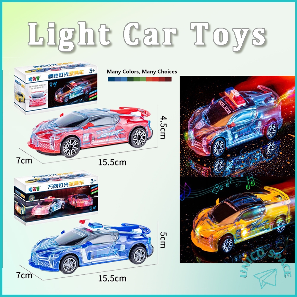 unico Light Electric Car LED Sports Car toys for boy Kid Toy Automatic ...