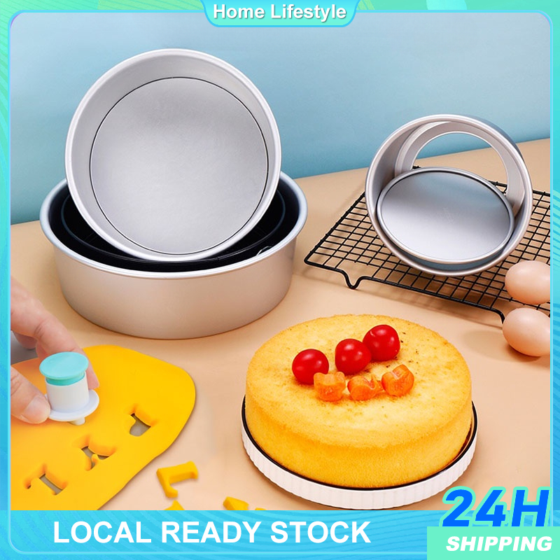4/6/8inch Baking Pan Round Cake Molder Baking Tray Set For Beginners ...