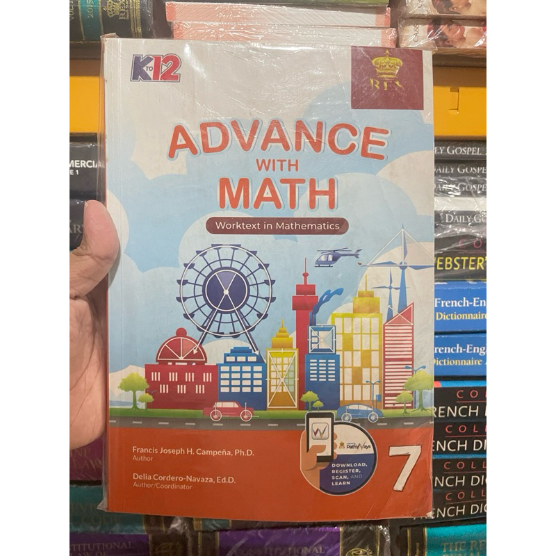 ADVANCE WITH MATH 7 Worktext in Mathematics | Shopee Philippines