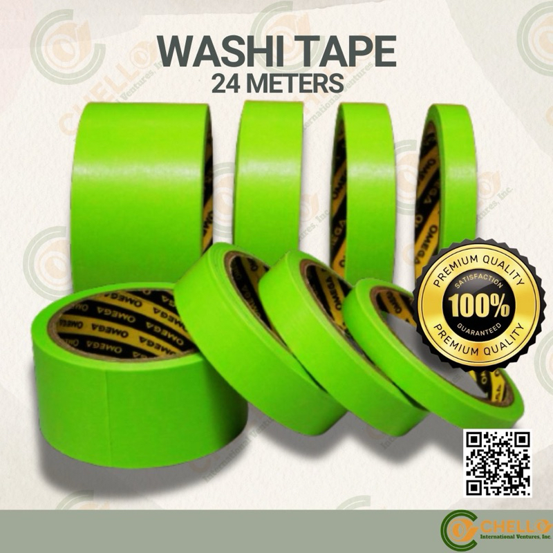 Washi Tape Omega | Painter’s tape high quality (SOLD PER PC ONLY ...