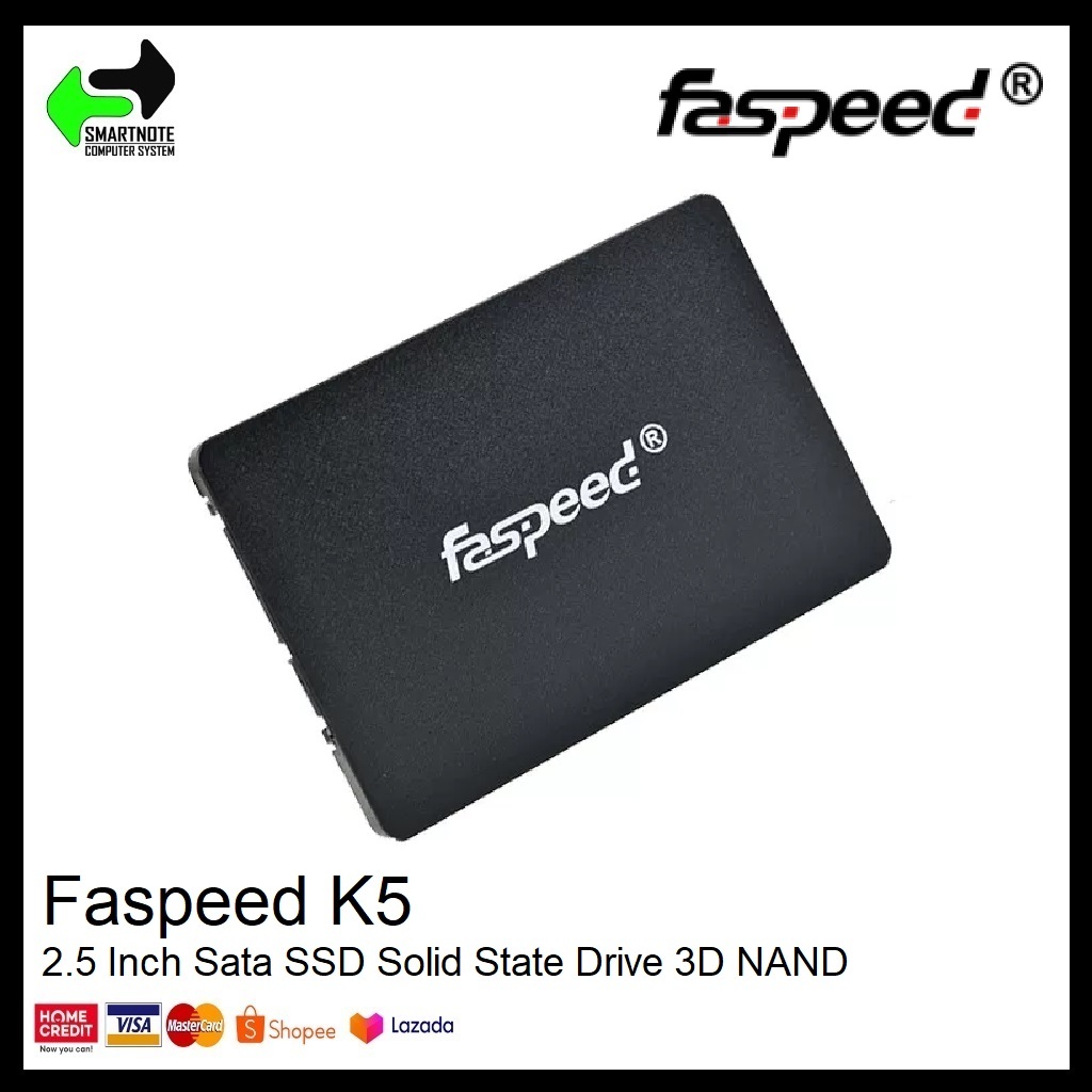Faspeed 128GB/256GB/512GB/1TB SSD 3D NAND 2.5 Inch SATA III Internal ...