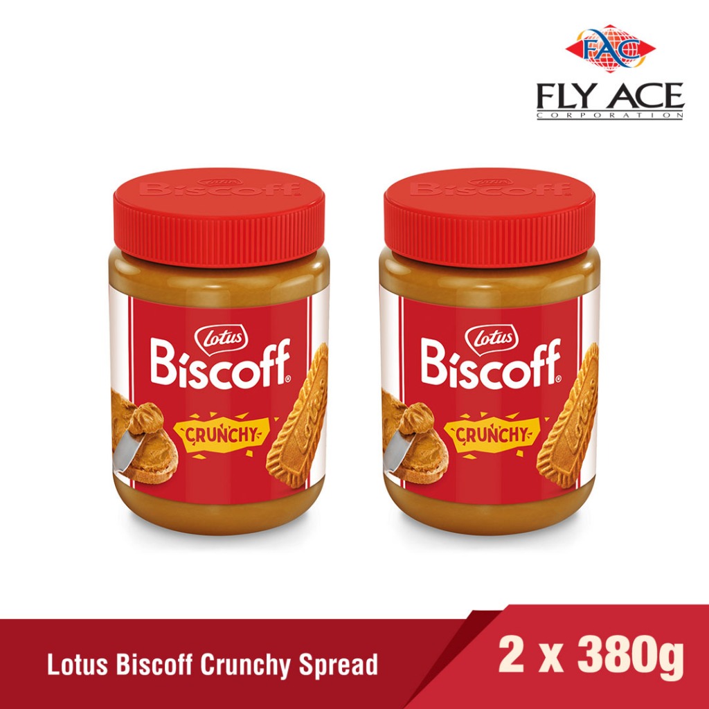 Lotus Biscoff Crunchy Spread 380g x 2 | Shopee Philippines