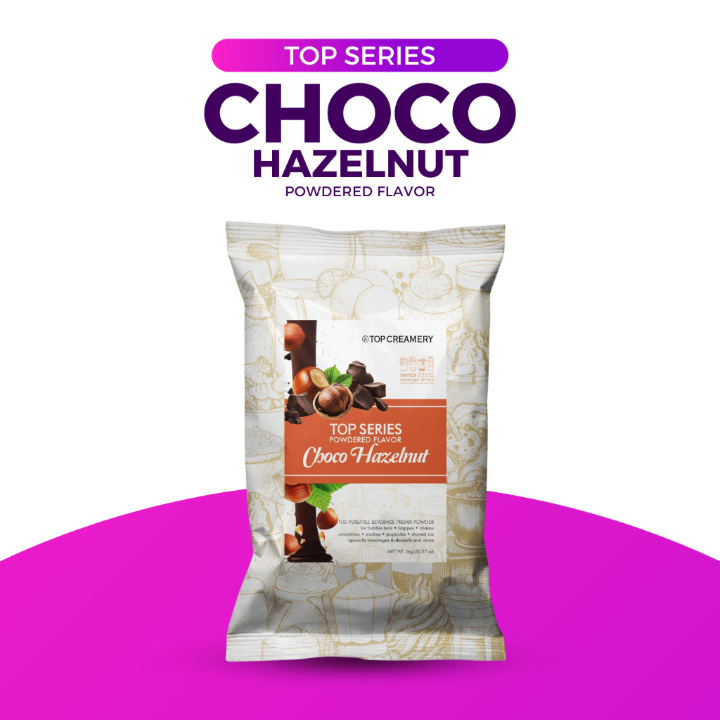 Top Creamery Chocolate Hazelnut Powdered Flavor | Shopee Philippines