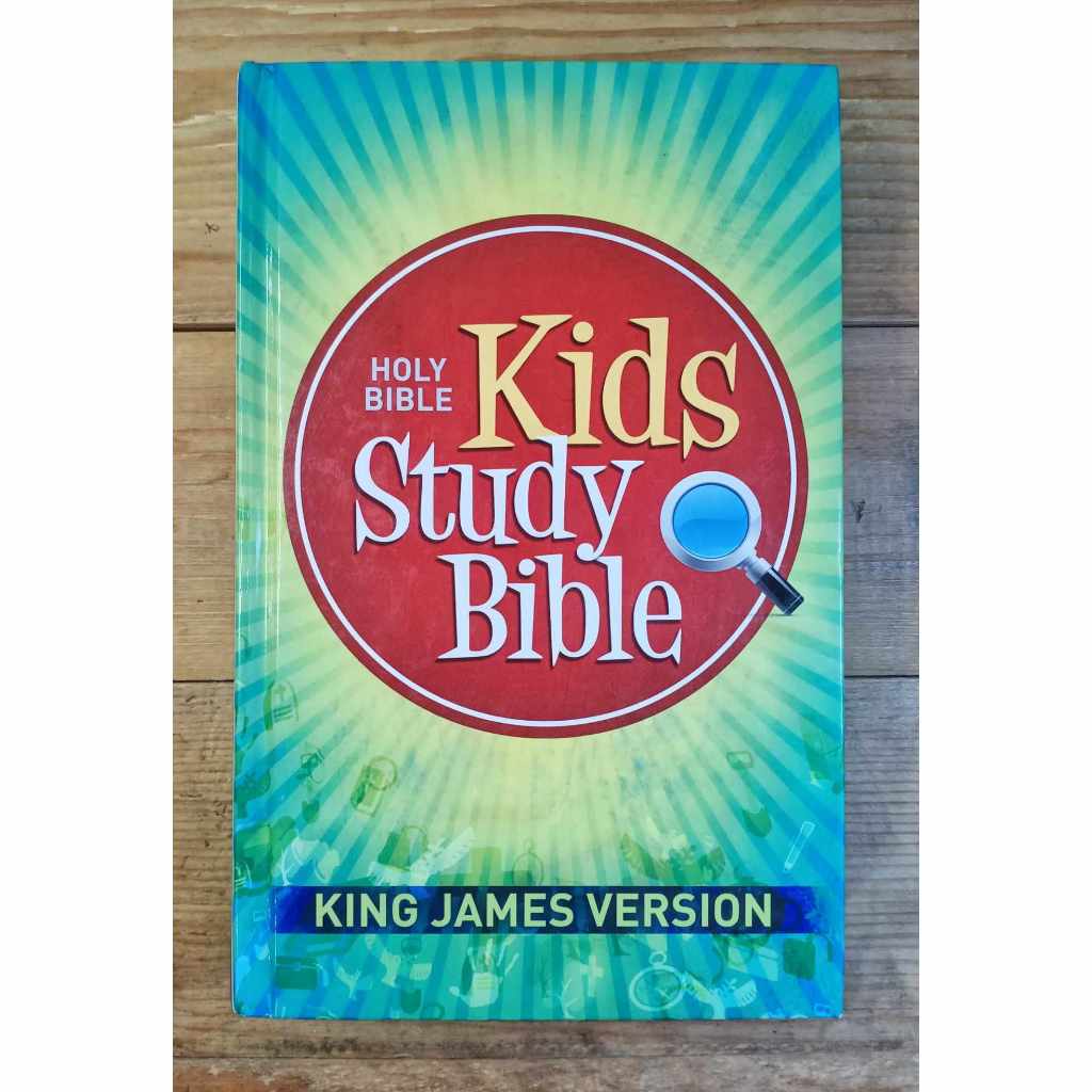 KJV Kids Study Bible ( Hardcover Pre-loved ) | Shopee Philippines