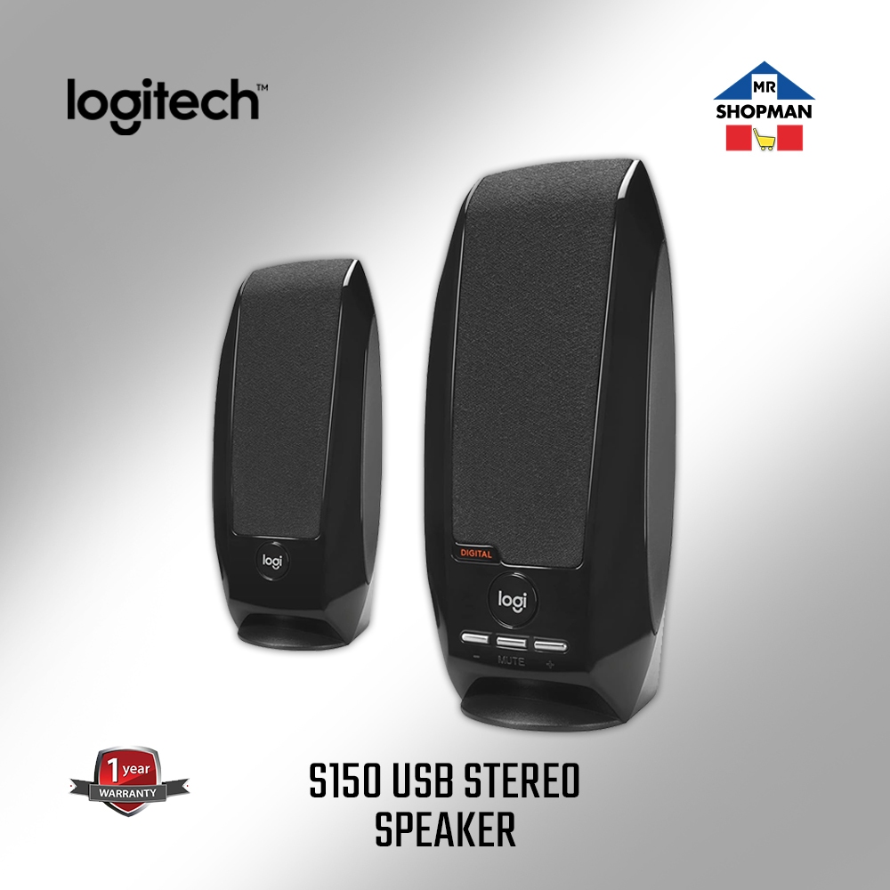 Logitech S150 Digital USB PC Stereo Speaker | Shopee Philippines