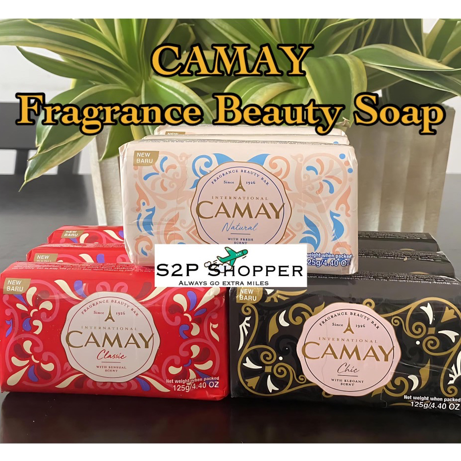 🇸🇬S2P CAMAY Bar Soap 125g & 80g - from Singapore | Shopee Philippines