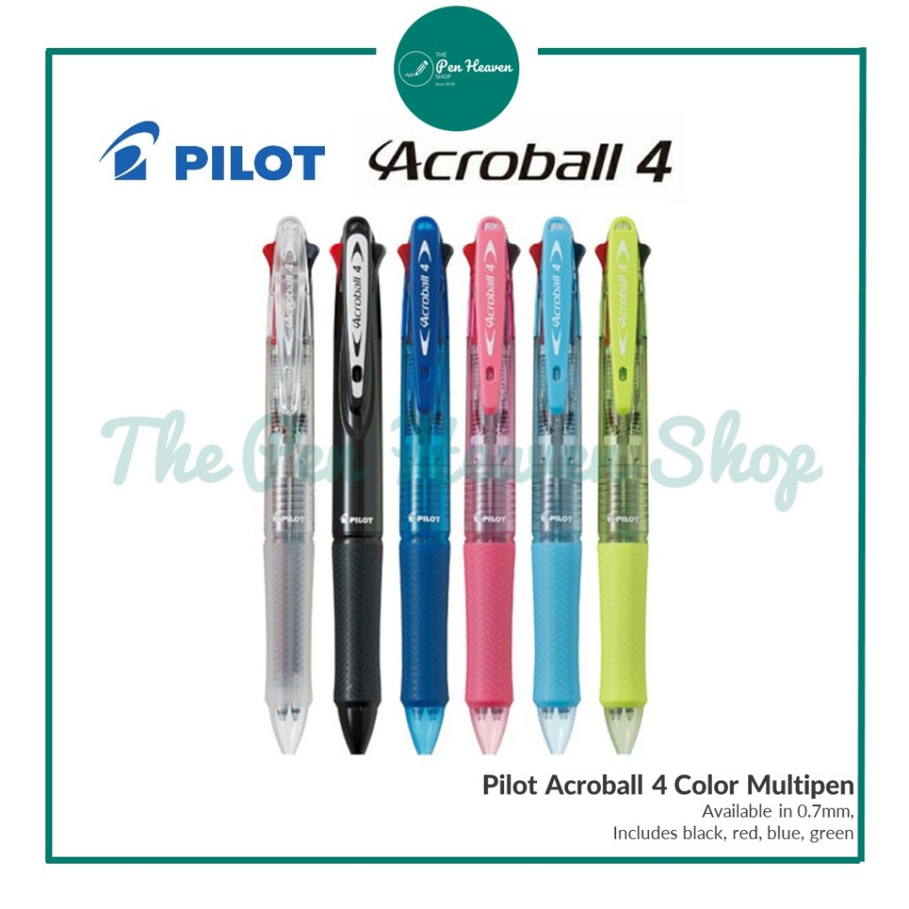 Pilot Acroball 4 Color Multipen (0.7mm) | Shopee Philippines