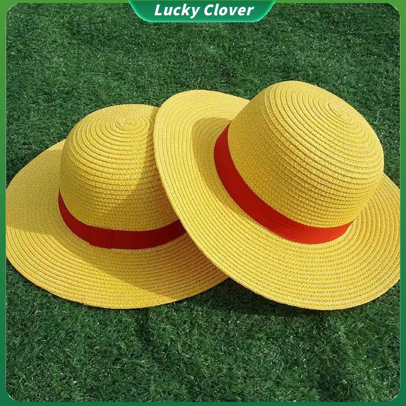 29/31cm Monkey D Luffy Straw Hat Cosplay Adults Kids Anime Cartoon ...