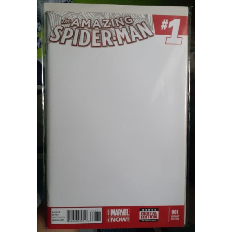 Amazing Spider Man #1 Blank Cover | Shopee Philippines