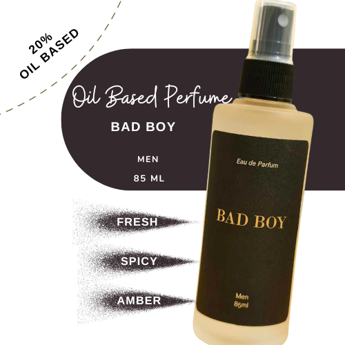 Bad Boy Oil Based Perfume For Men 85 ml EDP Long Lasting Scent high ...