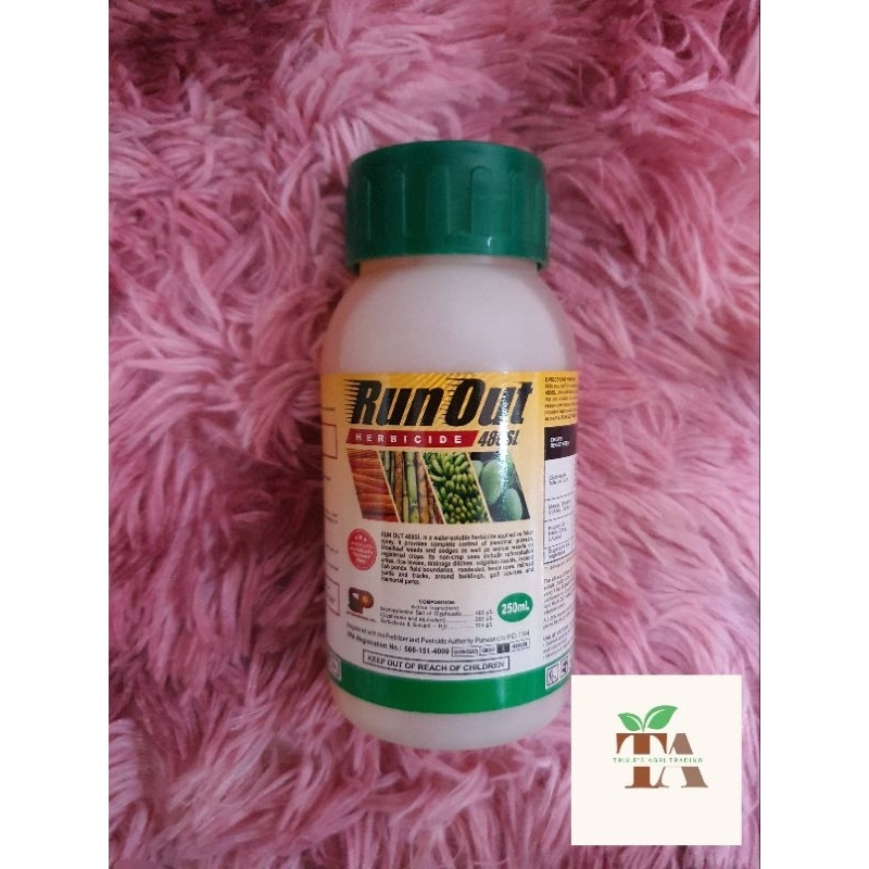 Run Out Herbicide 480SL ~ 250ml ~ S&P Pandamo/Herbicide ~ Glyphosate ...
