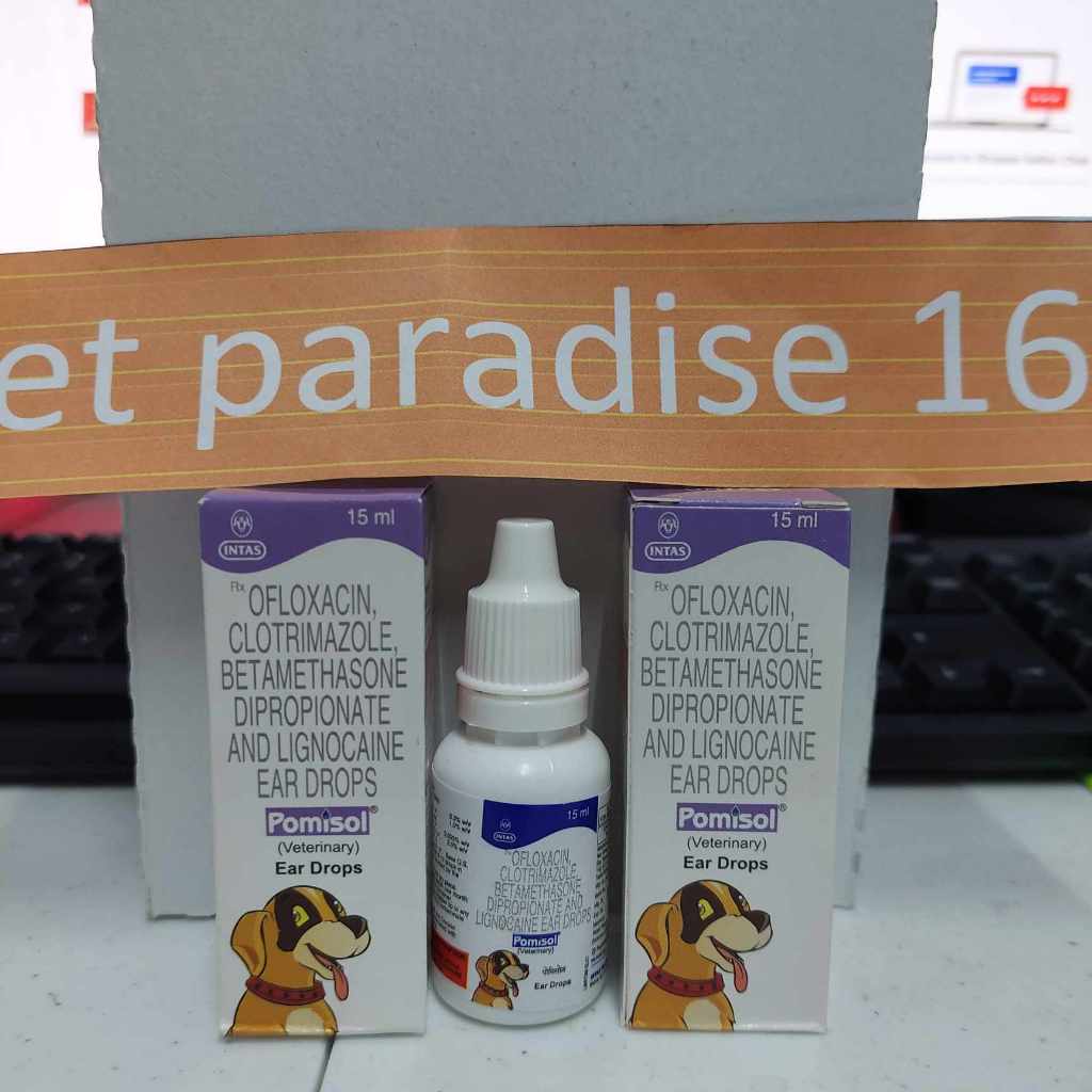 Pomisol Vet Ear Drops 15mL keep Ears Clean And Hygiene | Shopee Philippines