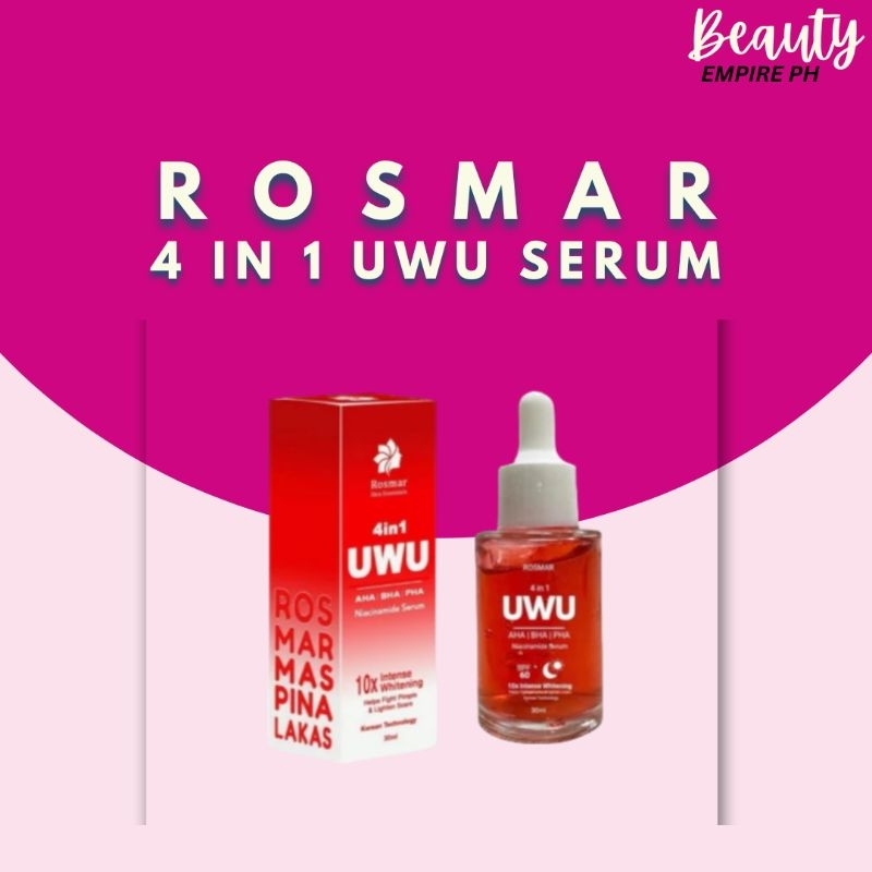 UWU 4 in 1 Serum w/ SPF 60 Face & Body Serum | Shopee Philippines