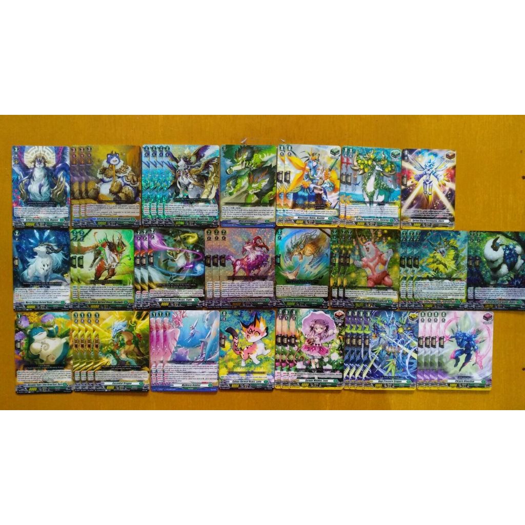 CFV Sylvan Elder Magnolia Deck Stoicheia Cardfight Vanguard ENG ...