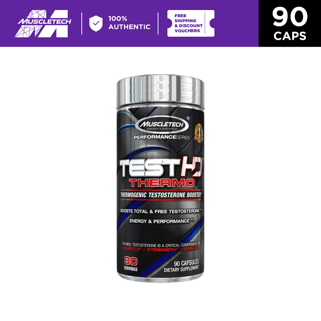 MuscleTech, Performance Series, Test HD Thermo, Thermogenic ...
