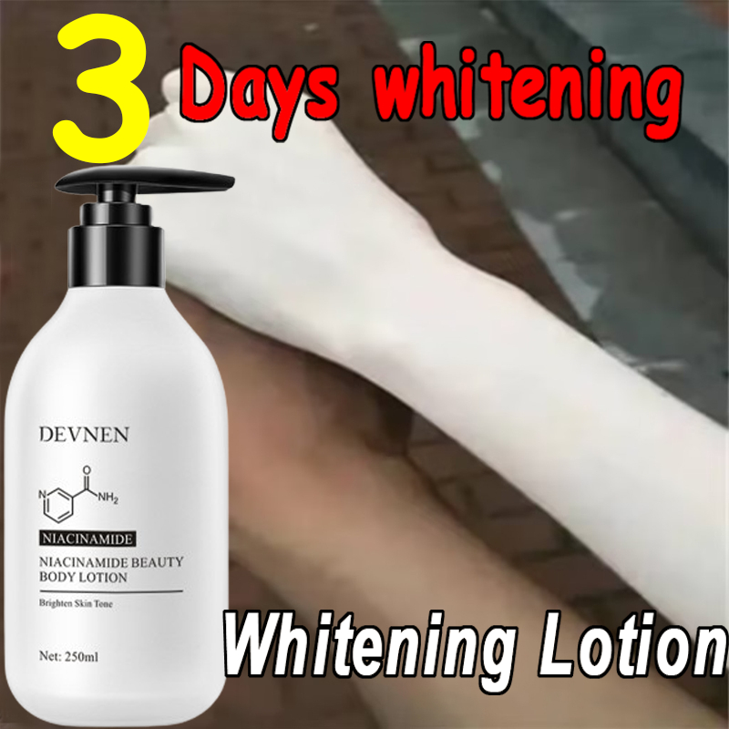 DEVNEN Whitening Body Lotion Niacinamide Whitening Lotion Moisturizing ...