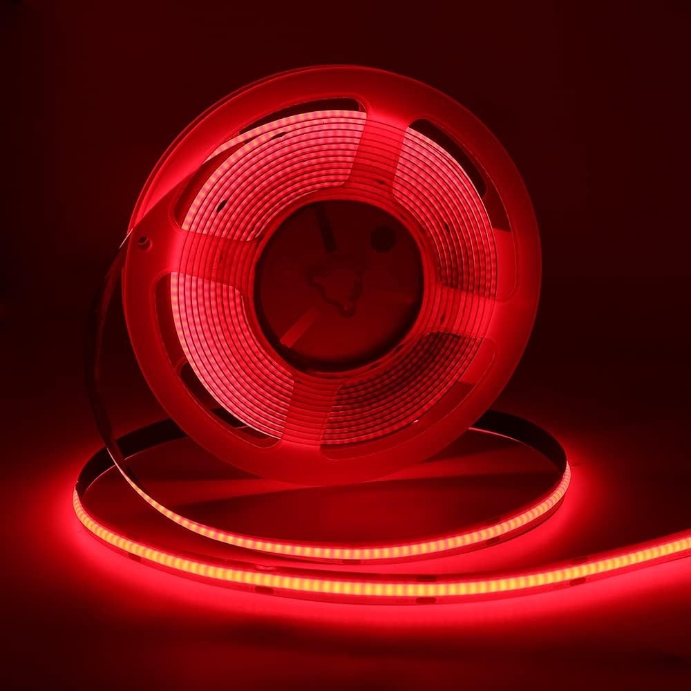 COB LED Strip Light DC12V 24V Flexible Truck Light High Brightness ...