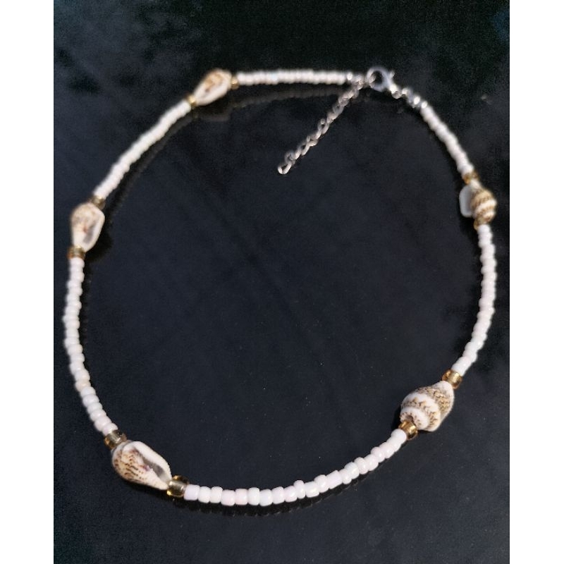 Minimalist Beaded Choker with Shell Embellishment | Shopee Philippines