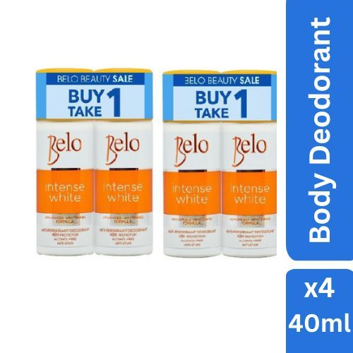 Belo Intense White Deo Roll-On 40mL Buy 2 Take 2 | Shopee Philippines