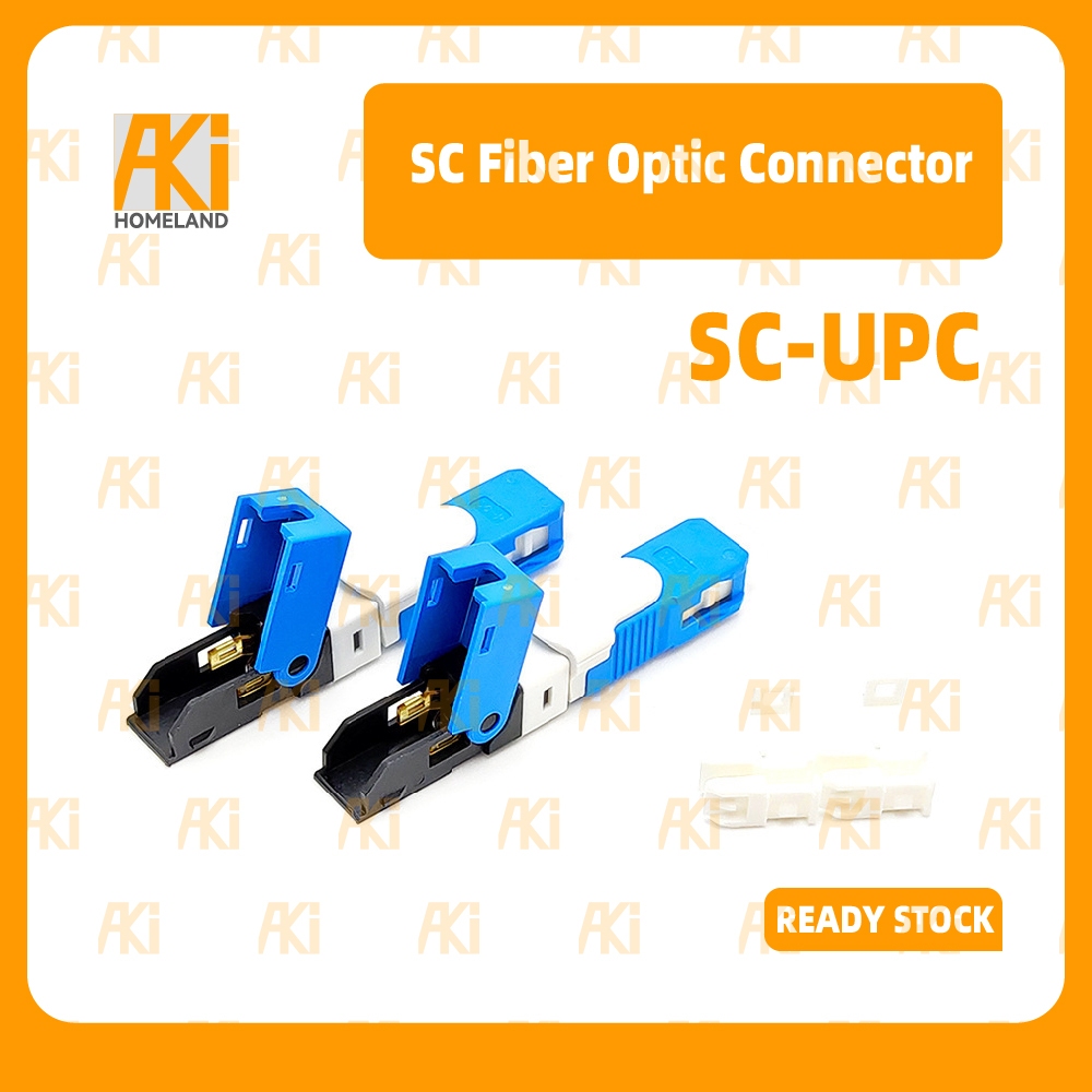 SC -UPC Single mode ESC250D Fiber optic quick connector Embedded type connector | Shopee Philippines