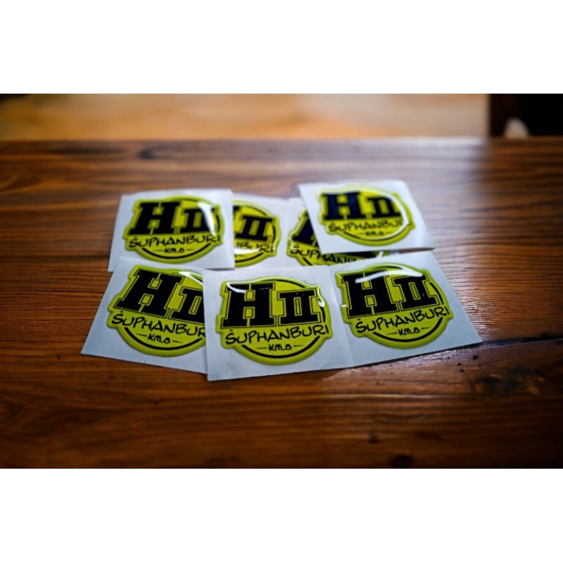 H-2 SUPHANBURI JELLY EMBOSSED EMBLEM STICKER | Shopee Philippines